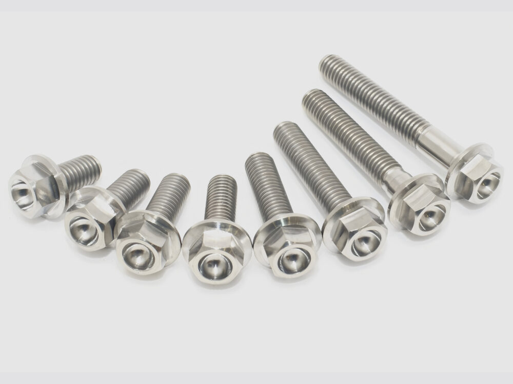 Titanium Hex Flange Bolt - LTM Fasteners